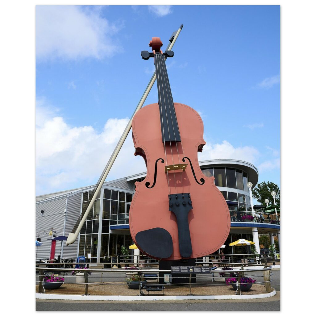 Sydney's Famous Big Fiddle Premium Semi-Glossy Paper Poster - Come From ...