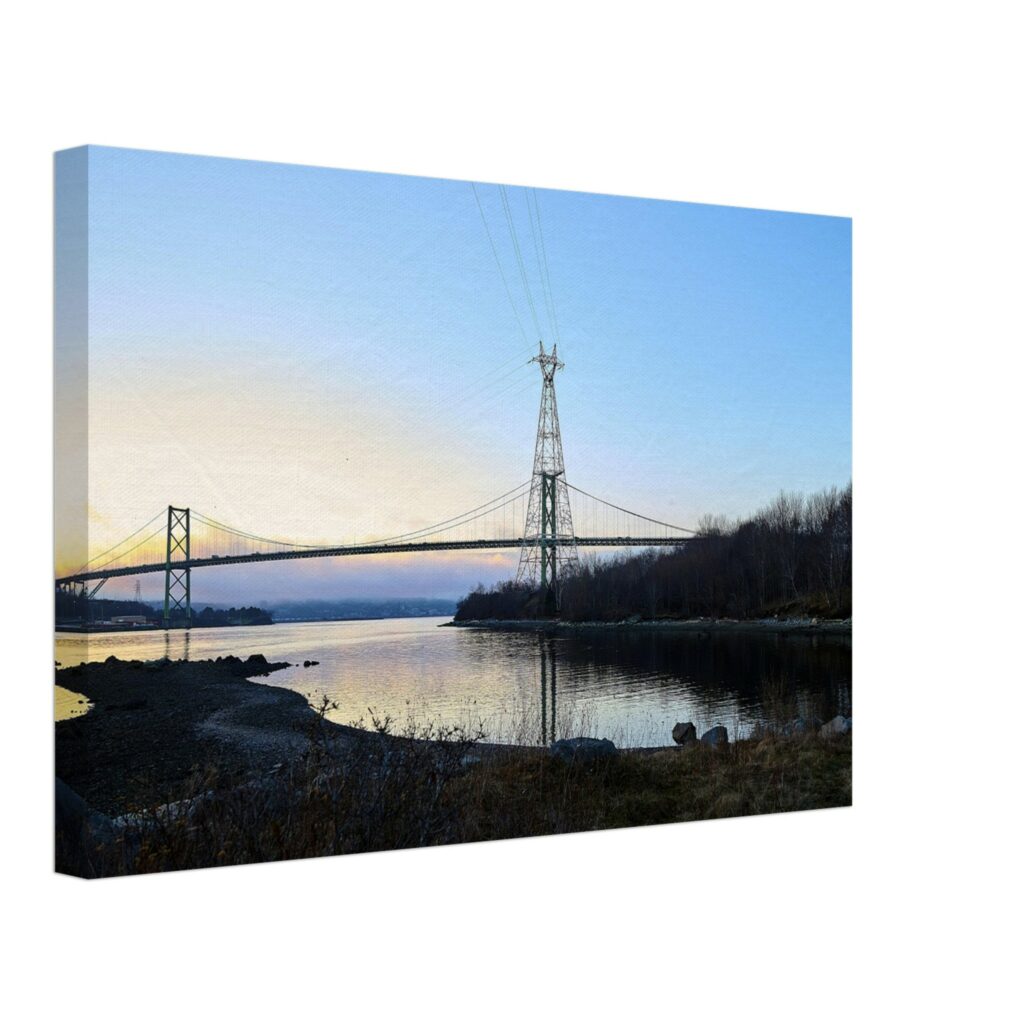 The MacKay Bridge (2) Canvas - Come From Away... With A Camera
